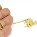 Long Square Bar, Long Bar , Pendant Bar, Connectors,raw Brass Bar ...