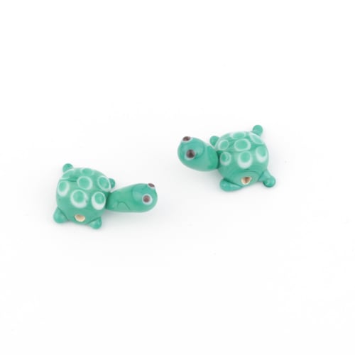 15x20mm Hand Made Murano Glass Turtle Beads Murano Turtle - Etsy