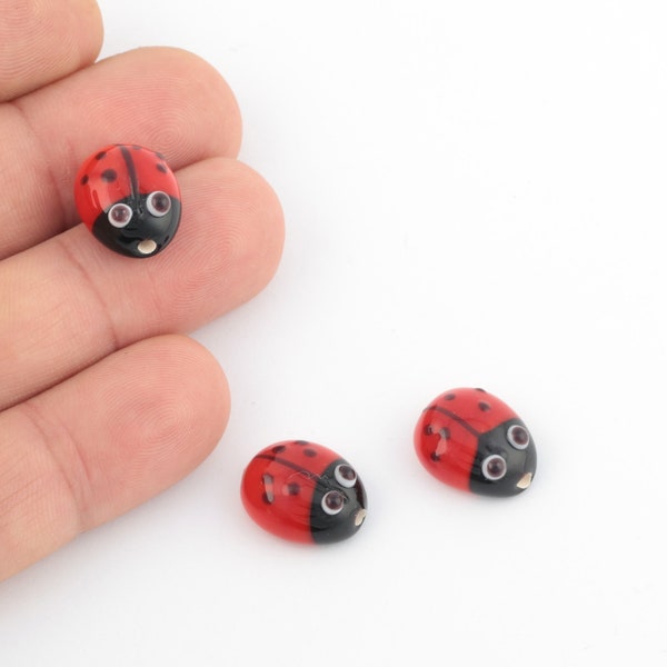 Ladybug Beads - Etsy