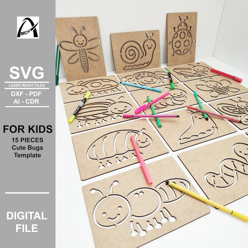 Insect Stencil - Etsy