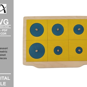Montessori Geometric Cabinet SVG – Laser Cut Files (digital Download ...