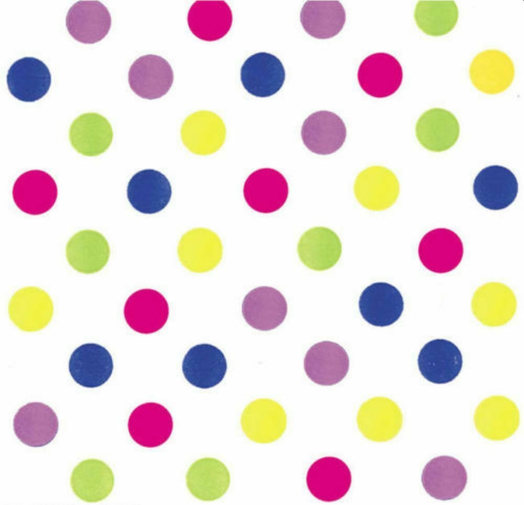 Bright Dots Printed Tissue Paper 20 X 30 500 X 750mm 18gsm - Etsy
