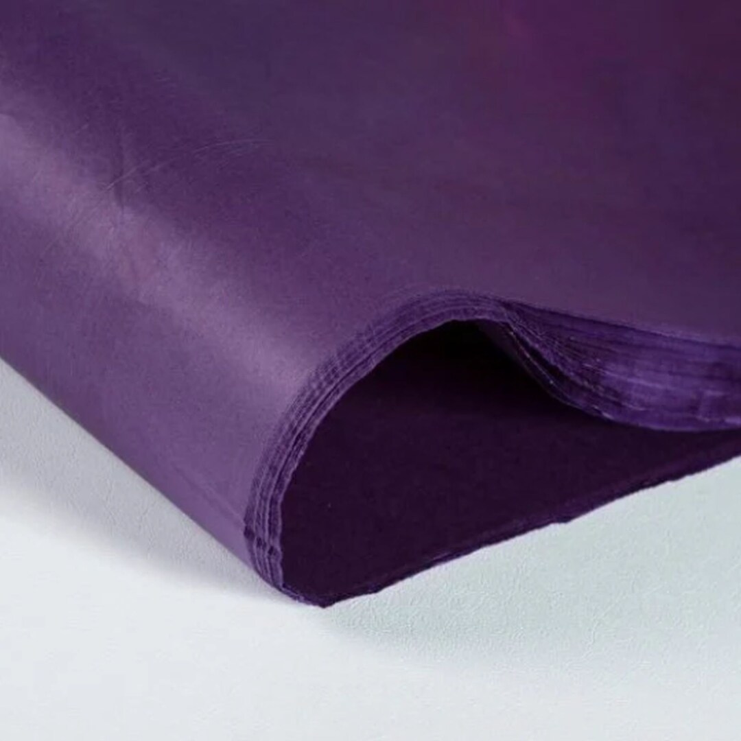 Purple Tissue Paper 500mm X 750mm 14gsm - Etsy UK