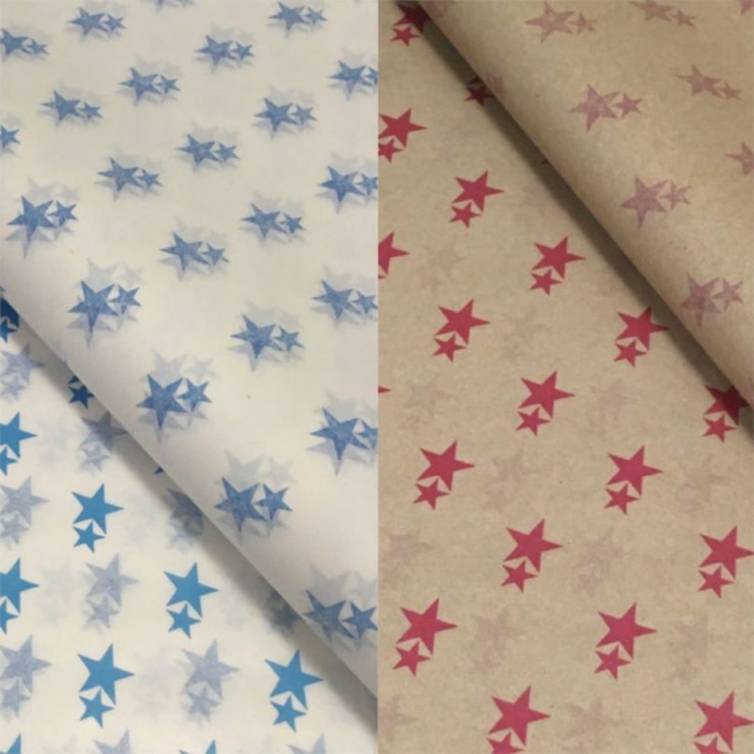 Star Tissue paper 20gsm 500x750mm - Etsy Italia