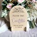 Wedding Arch Sign, Layered Wedding, Confetti Sign, Wedding Guest Petal ...