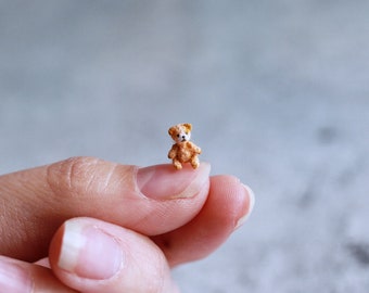 Extreme Micro Teddy Bear - Etsy