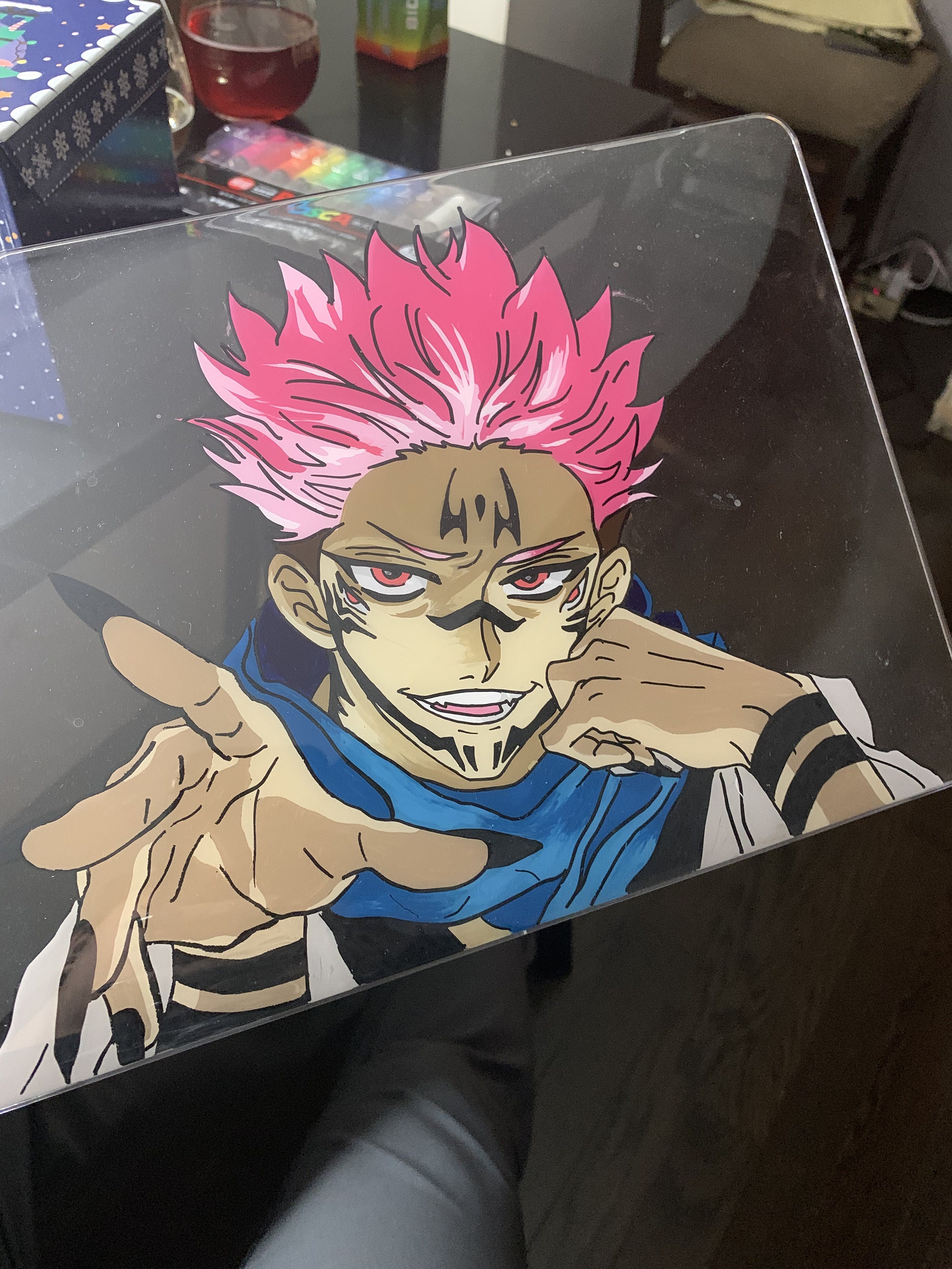 Custom Painted Anime Laptop Cover for MacBook - Etsy Canada