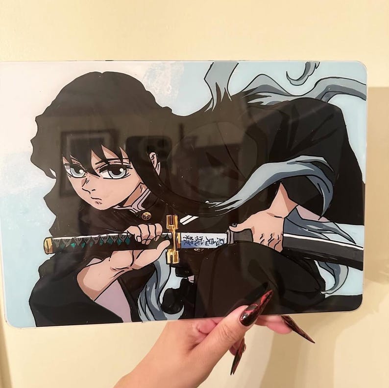 Custom Painted Anime Laptop Cover for MacBook - Etsy Canada