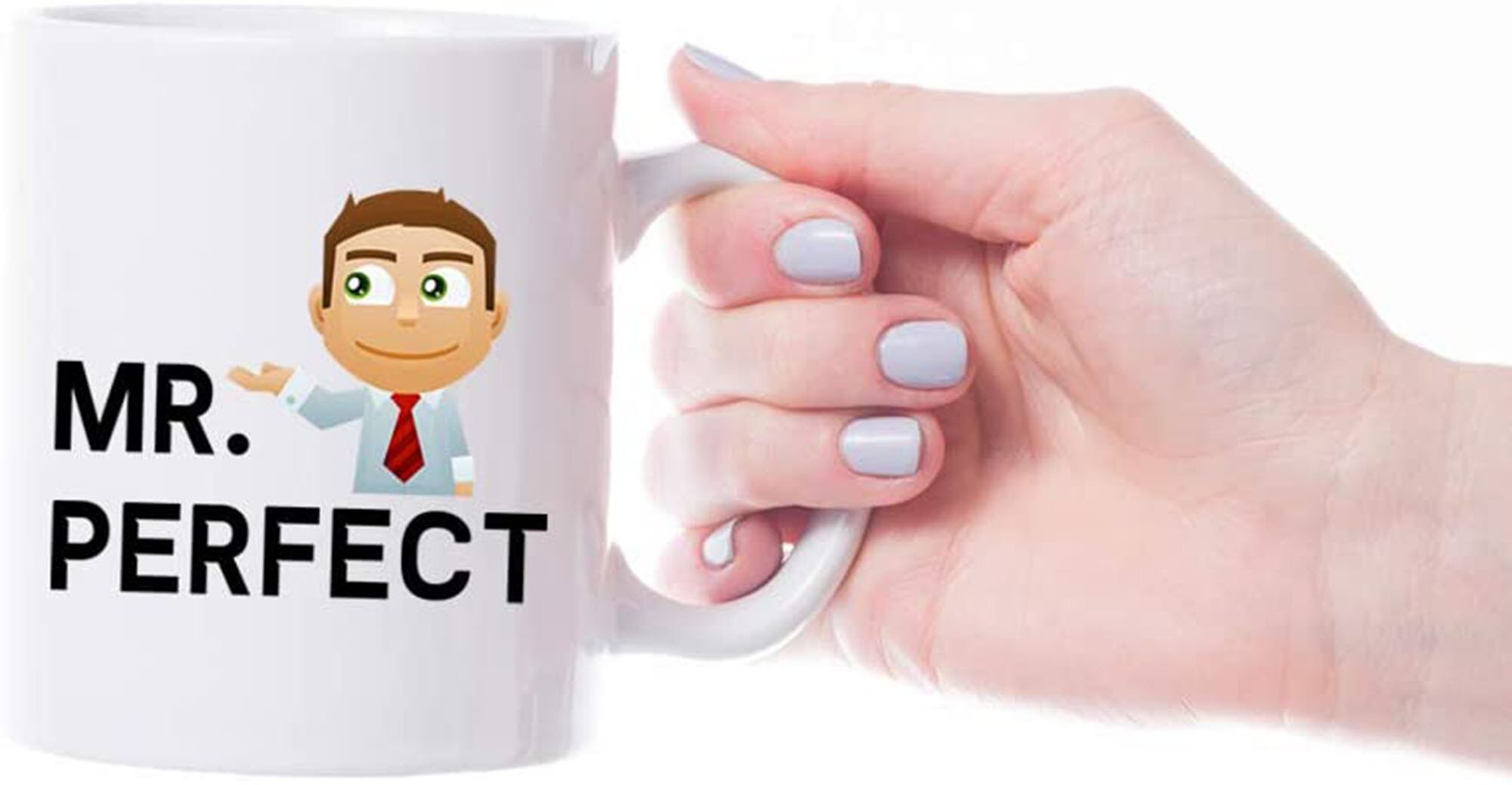 GrassVillage Mr Perfect Mug Cup White Funny Sarcasm Mug - Etsy.de