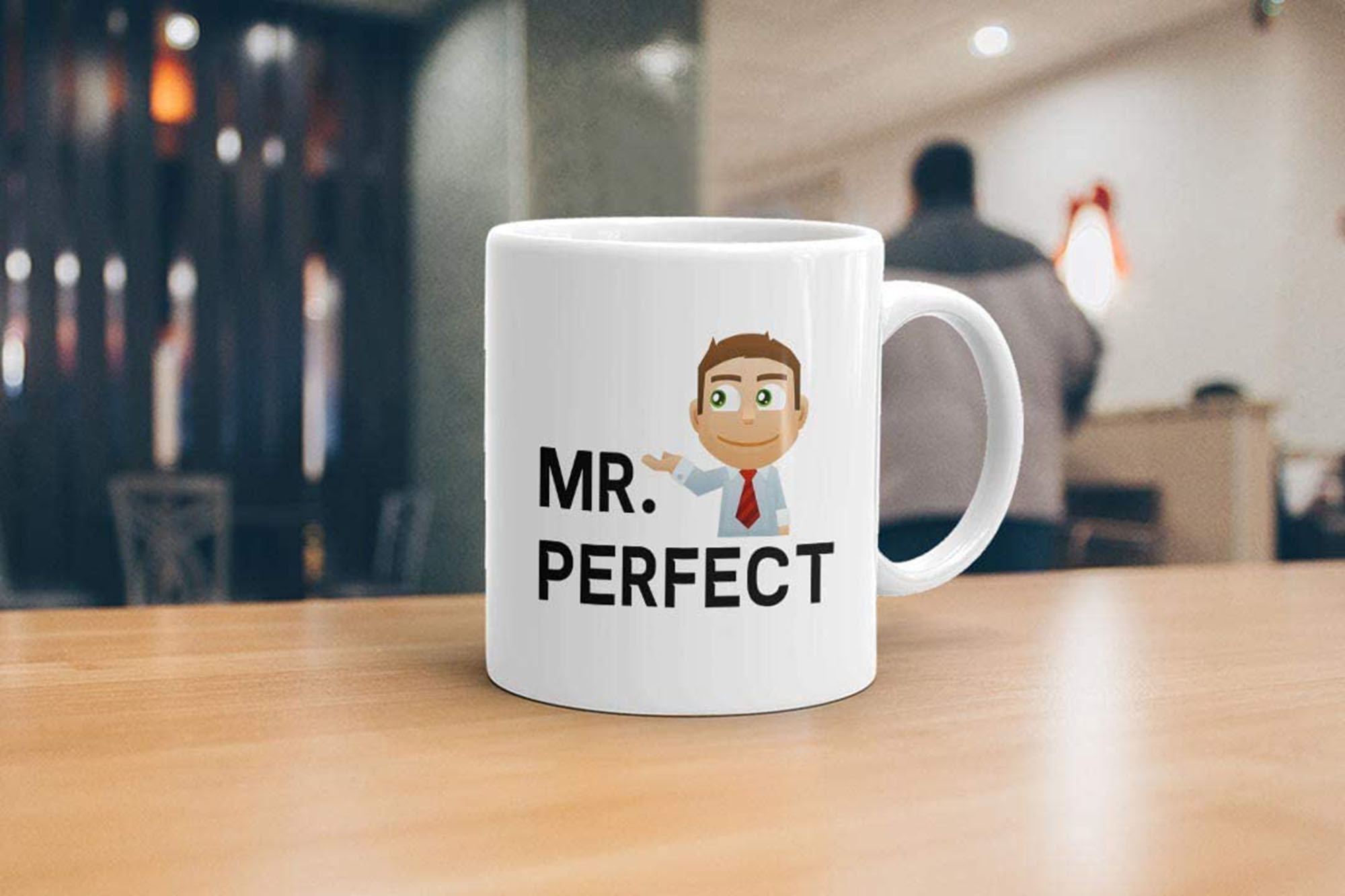 GrassVillage Mr Perfect Mug Cup White Funny Sarcasm Mug - Etsy.de