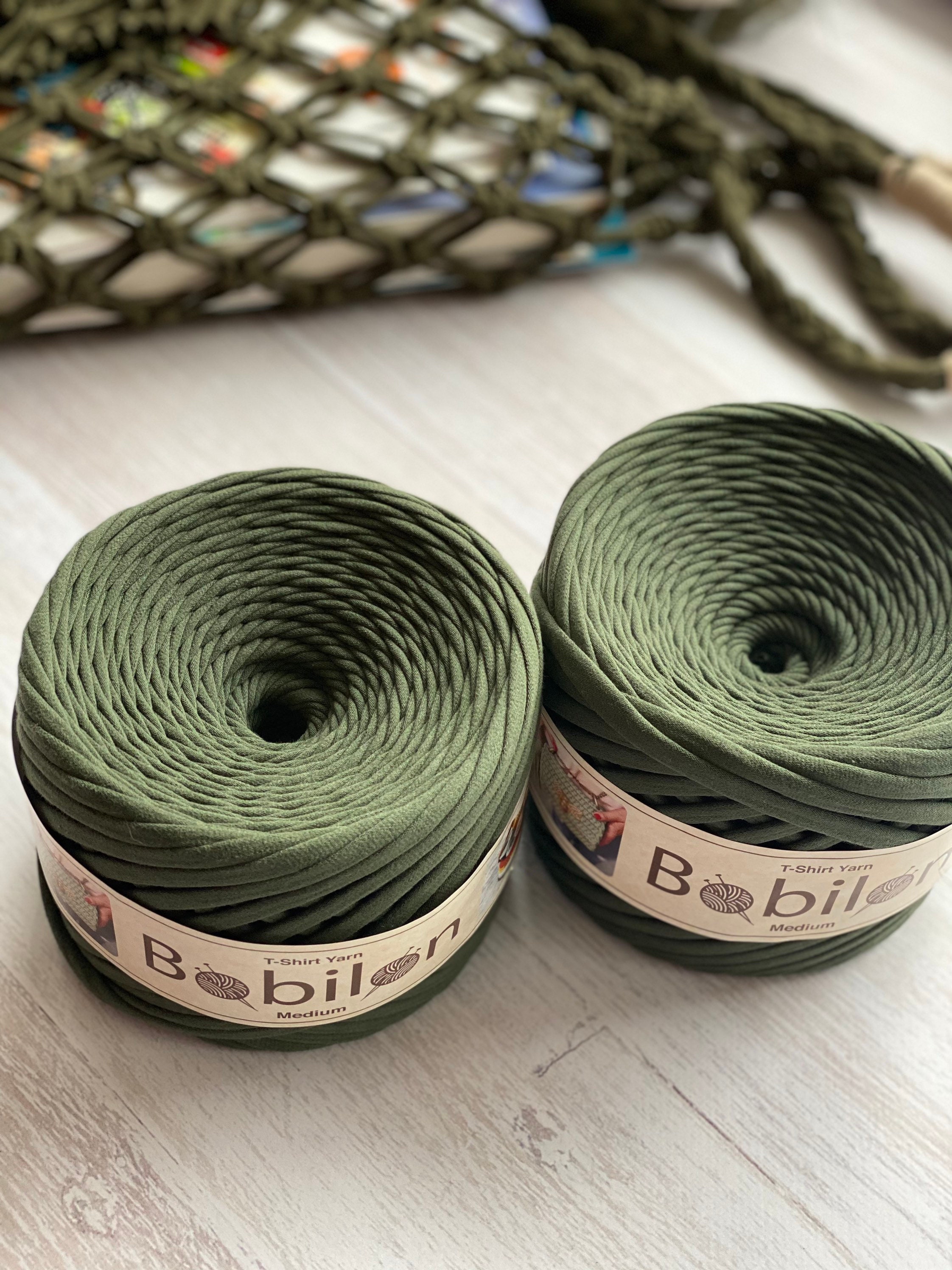 T-shirt Yarn for Crocheting Knitting Yarn Ball T Yarn | Etsy