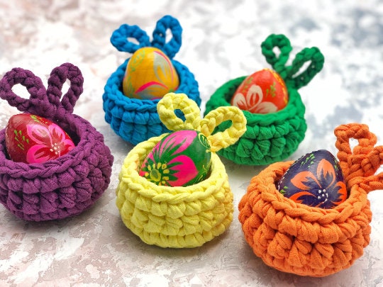 T-shirt Yarn Set for Crochet, Knit, Macrame Projects, Cotton Spaghetti ...