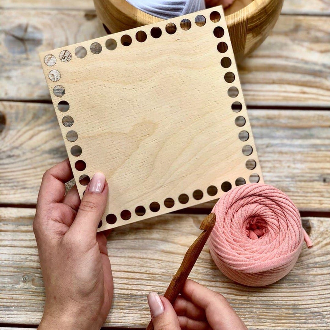 Wooden Bottom for Crochet Basket, Square Wood Base, Poplar Basket Floor ...