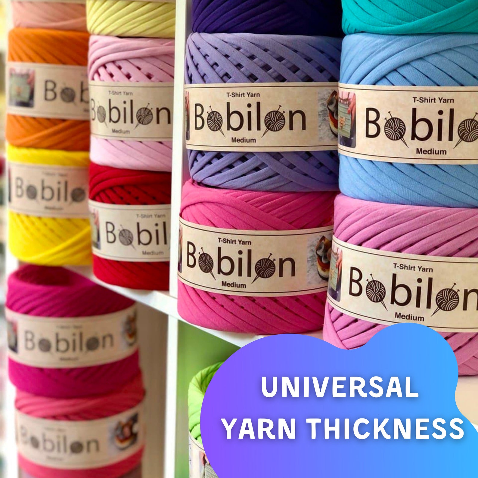 Multicolored T-shirt Yarn for Home Decor Ribbon Cotton Yarn - Etsy