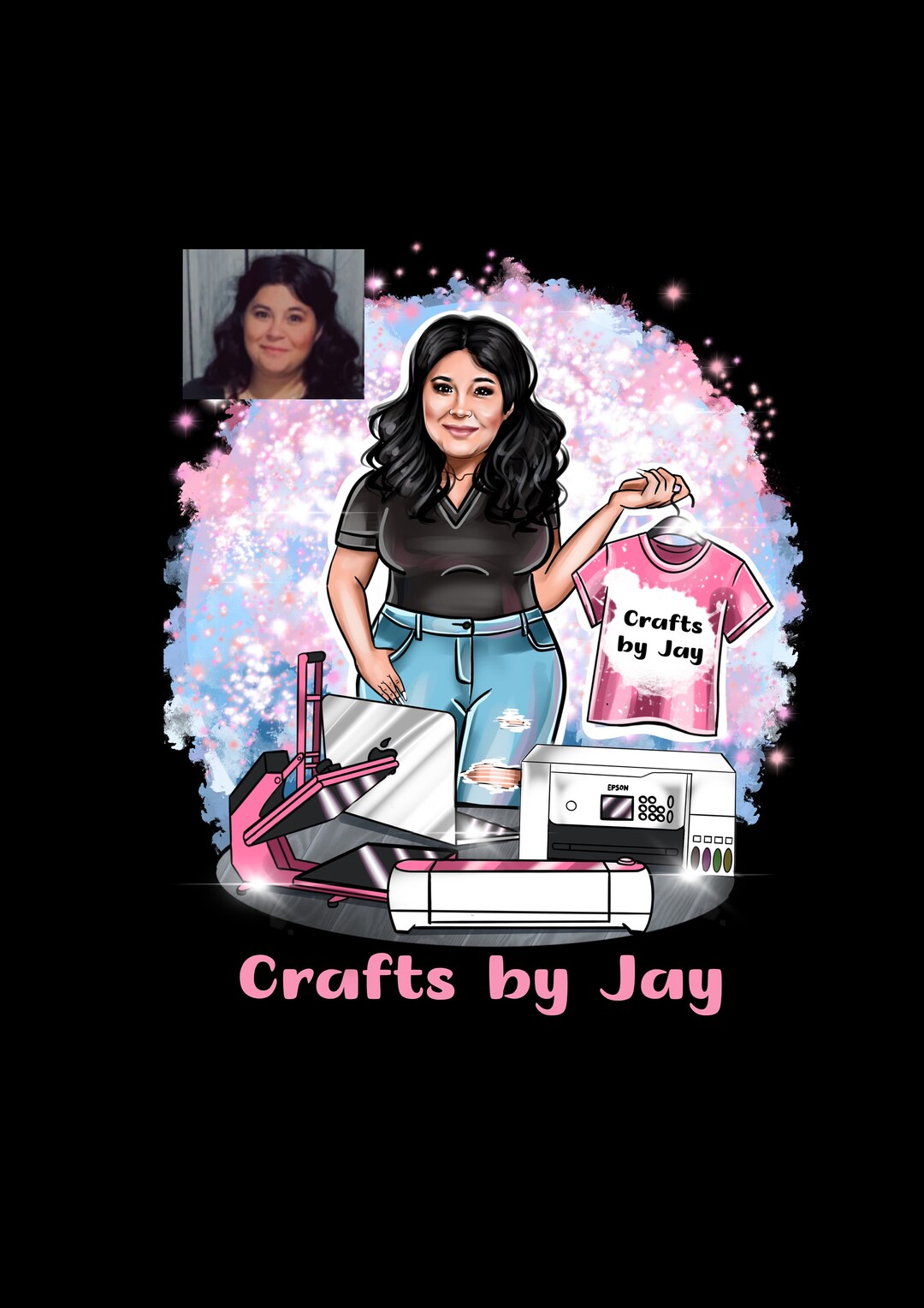 Crafter Cartoon Logo, Logo for Business, Logotype - Etsy