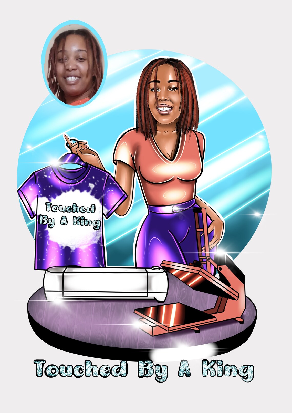 Custom Cartoon Logo Cartoon Portrait Logo Design Business - Etsy