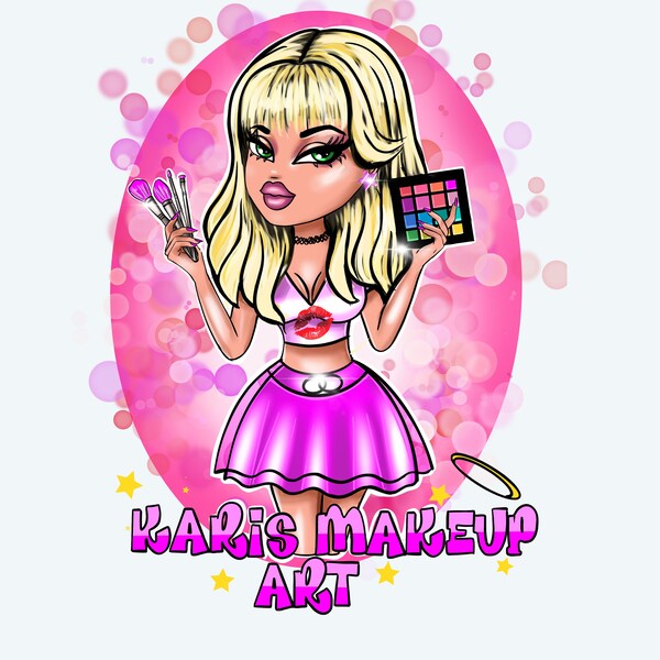 Bratz Doll Portrait - Etsy