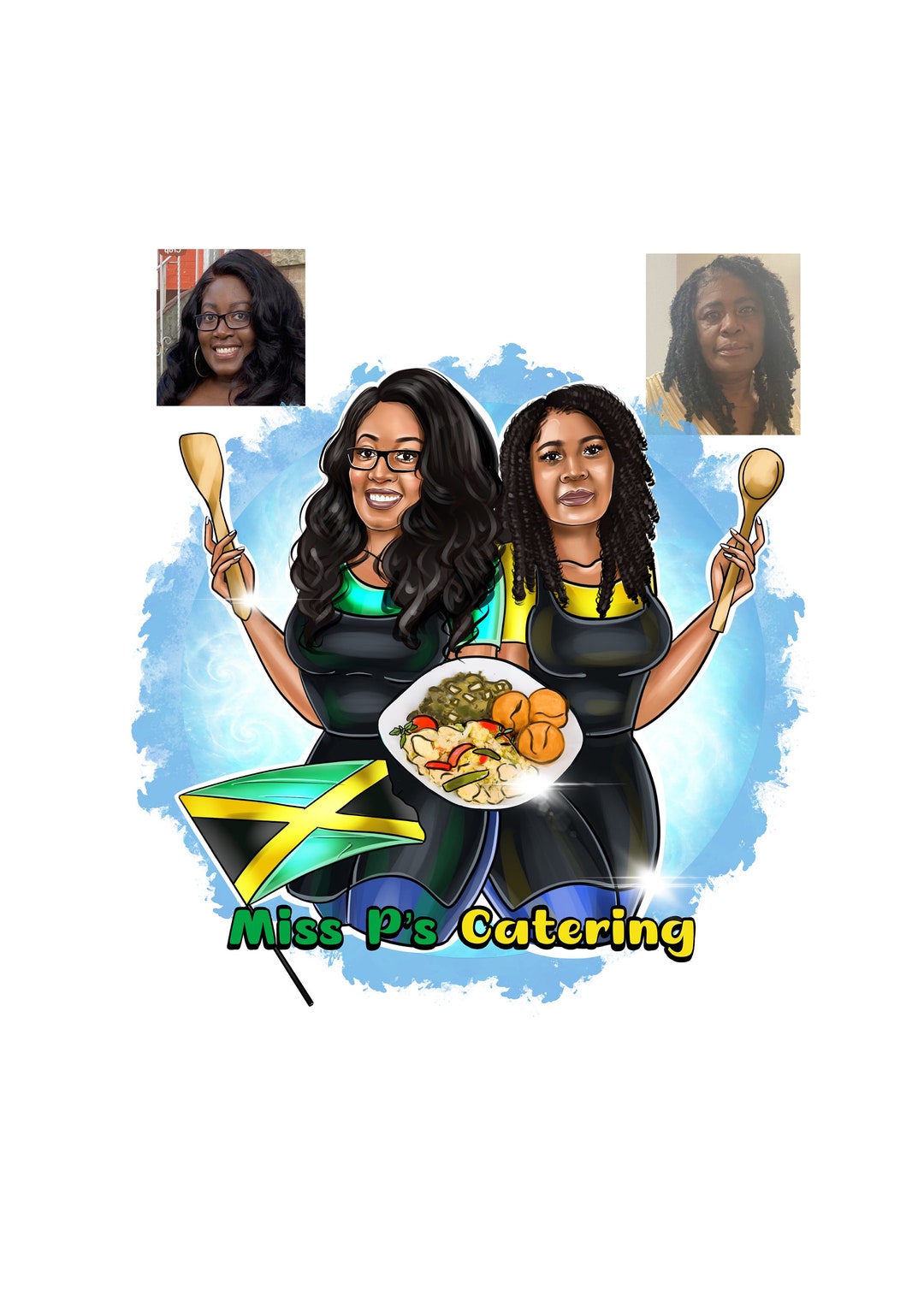 Cartoon Logo Design - Custom Cartoon Portrait for Your Business Logo ...