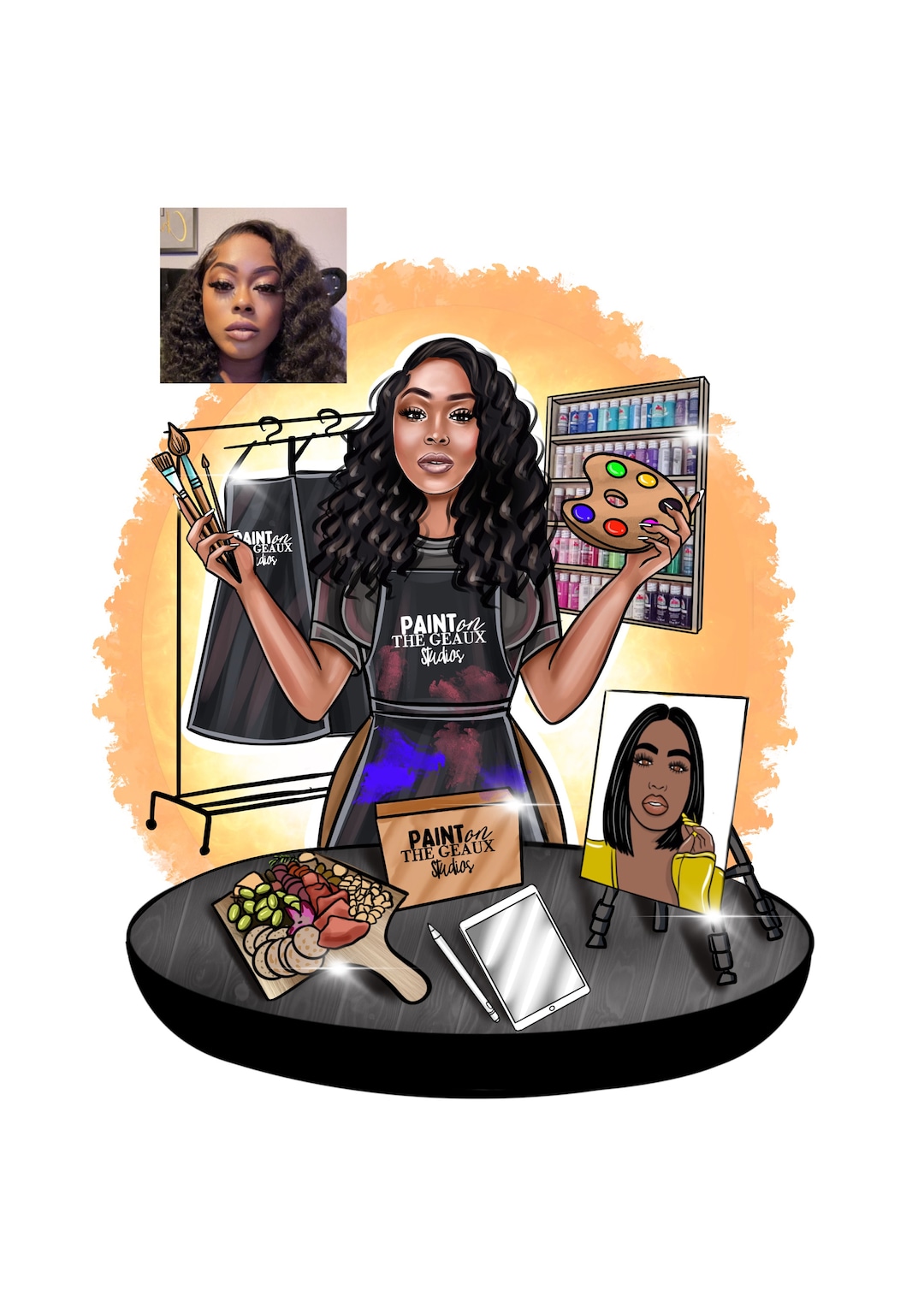 Cartoon Characters, Cartoon Logo, Crafter Logo - Etsy