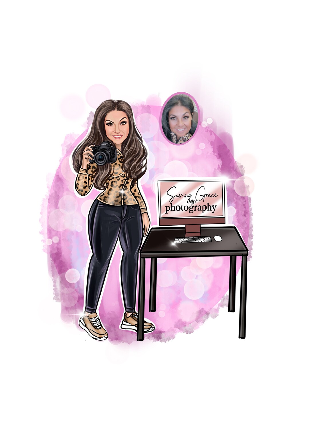 Cartoon Logo, Portrait Logo, Cartoon Business Logo, Tumbler Maker Logo ...