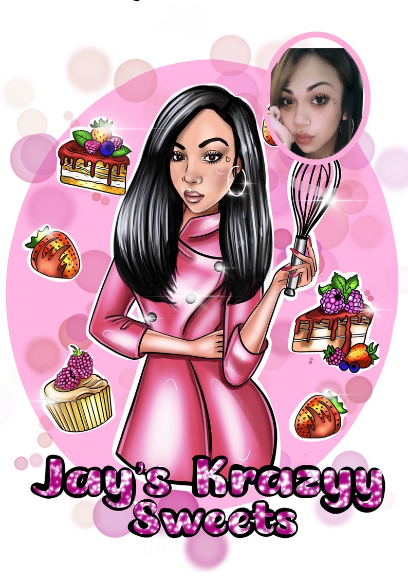 Business Logo Portrait Custom Portrait Logo Digital - Etsy