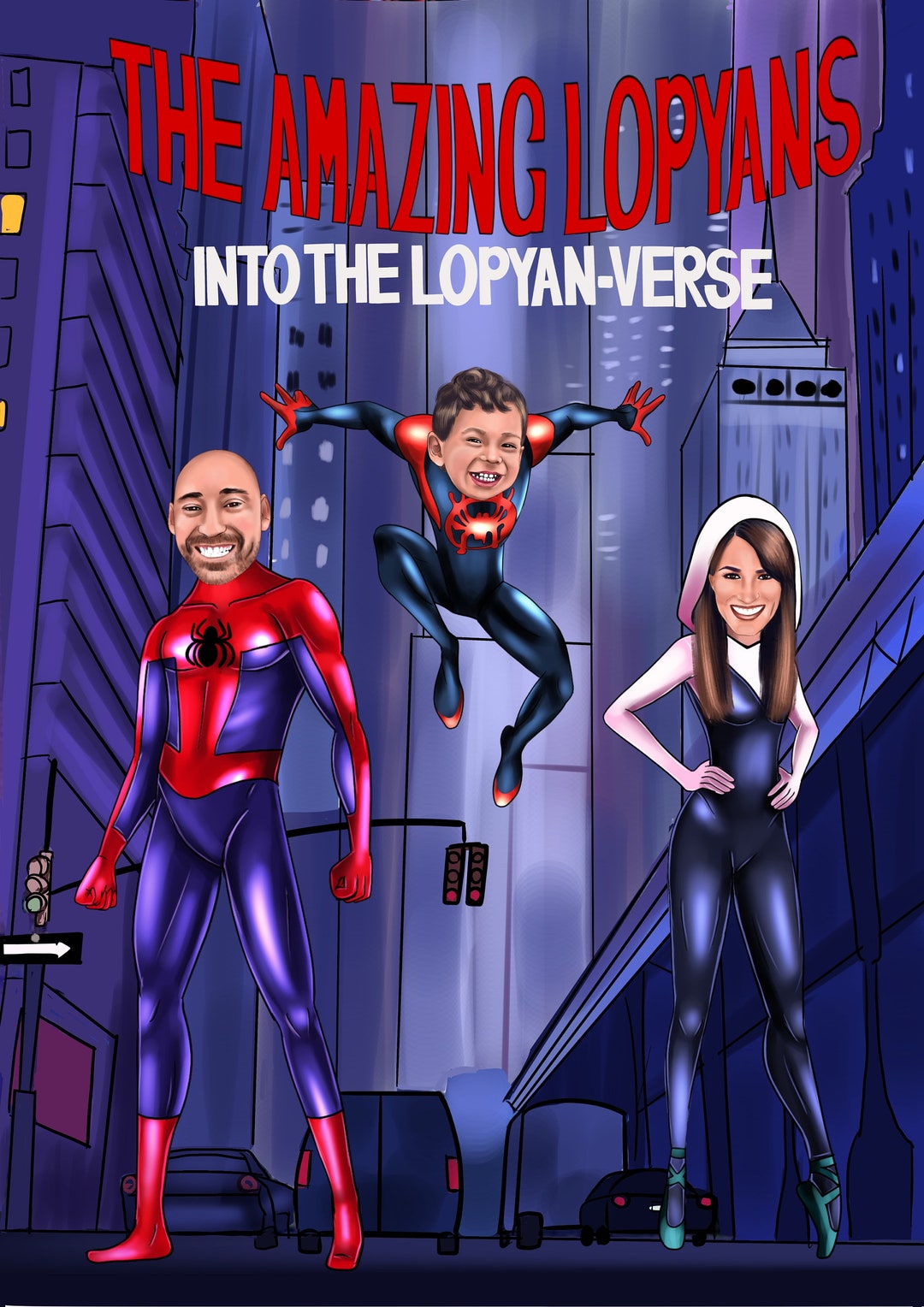 Superhero Portrait From Your Photo, Superhero Custom Portrait ...