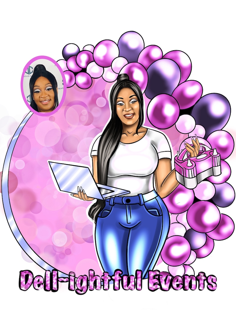 Business Logo Portrait Custom Portrait Logo Digital - Etsy