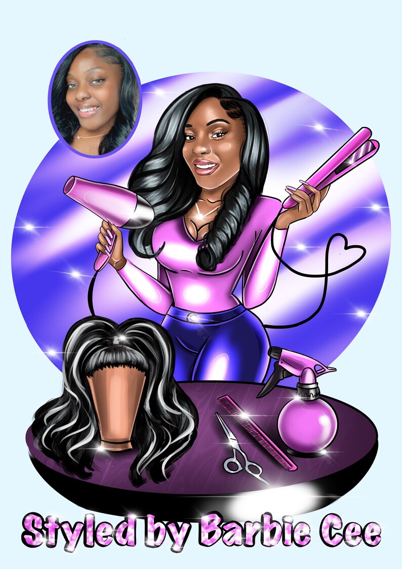 Custom Cartoon Logo Cartoon Portrait Logo Design Business - Etsy