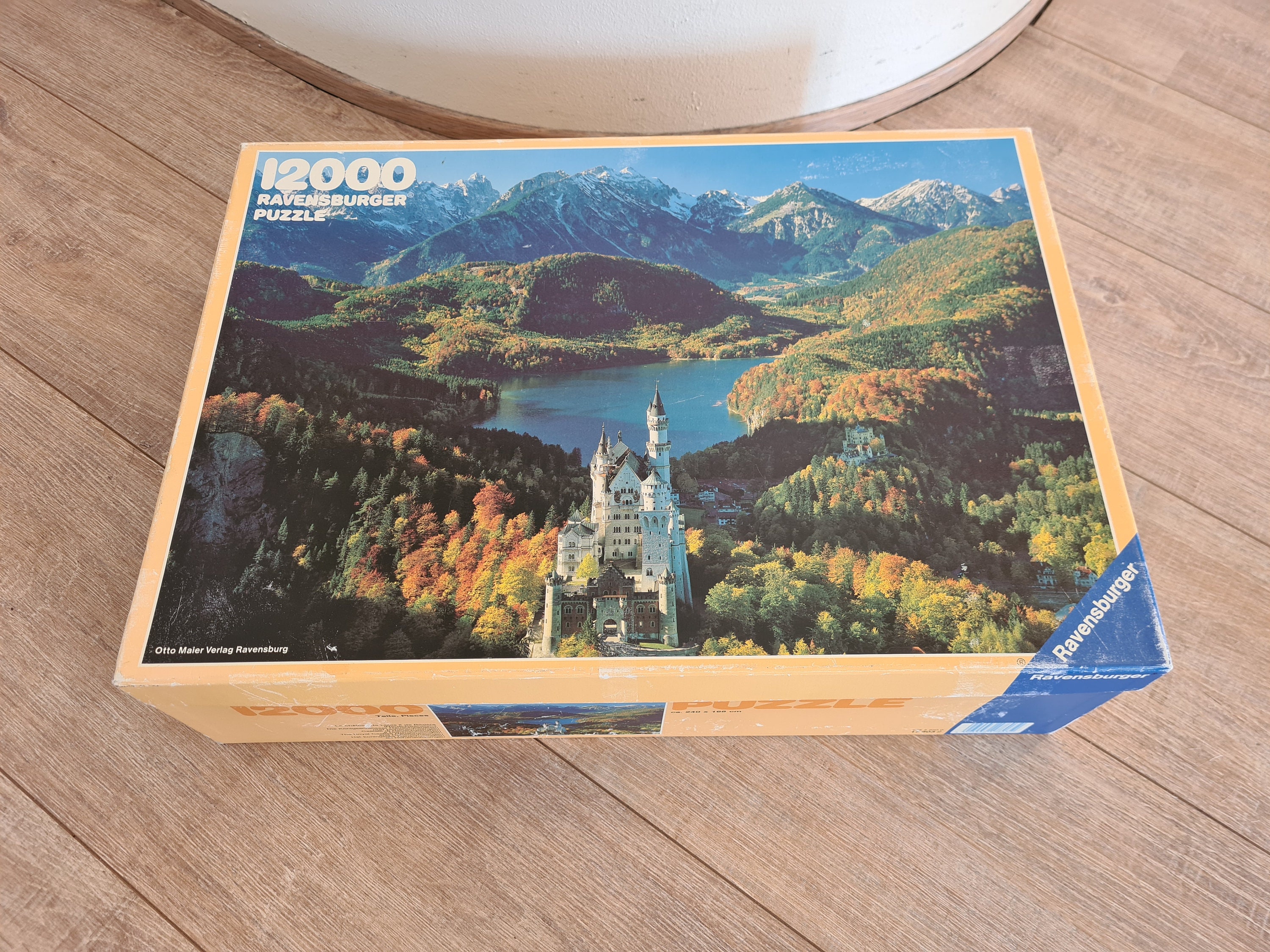 Ravensburger 17803 Puzzle 12000 Pieces Neuschwanstein Castle 1985 - Etsy