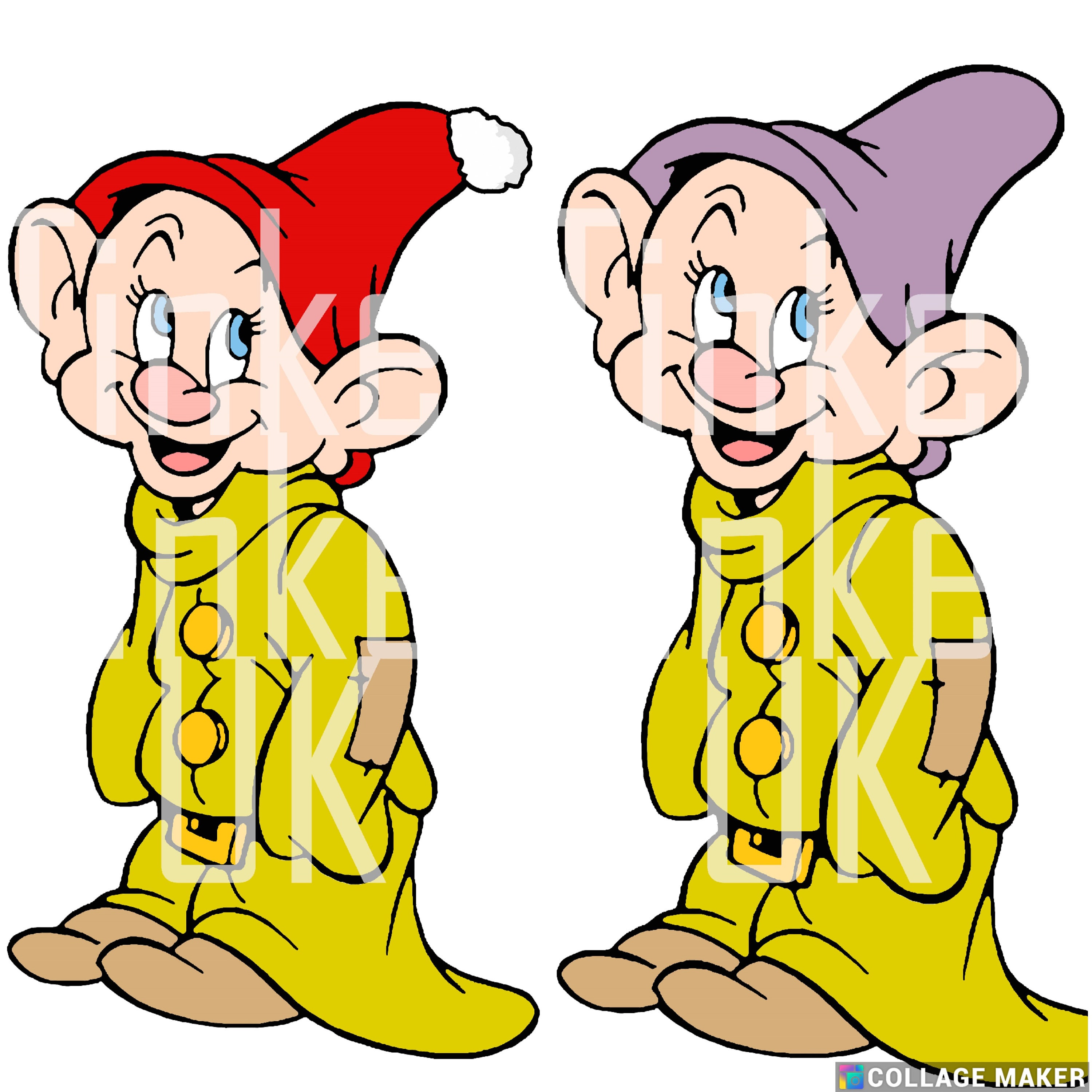 Dopey Digital PNG and SVG Files Sublimation Files T-shirt Designs ...