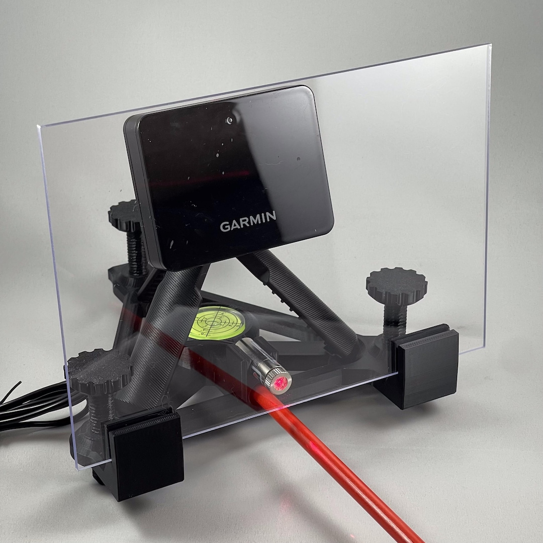 Garmin R10 Alignment Stand With Optional Laser | Golf Launch Monitor ...