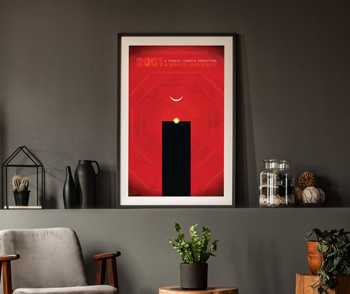 2001: A Space Odyssey Poster - Etsy