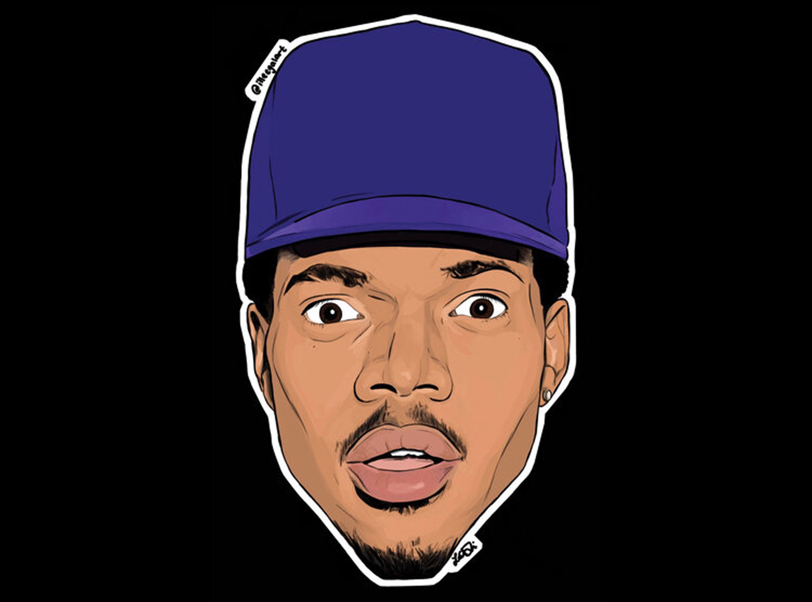 Chance The Rapper Drawing