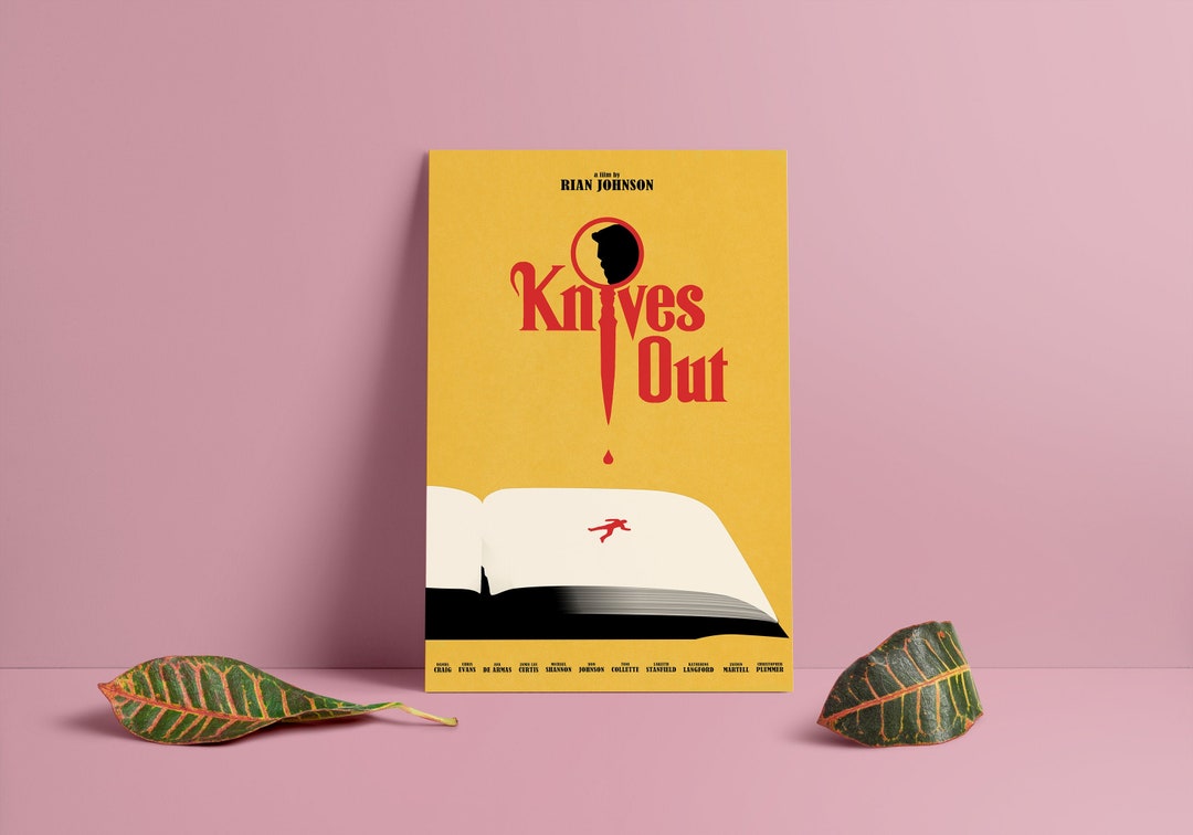Knives Out Film Poster - Etsy