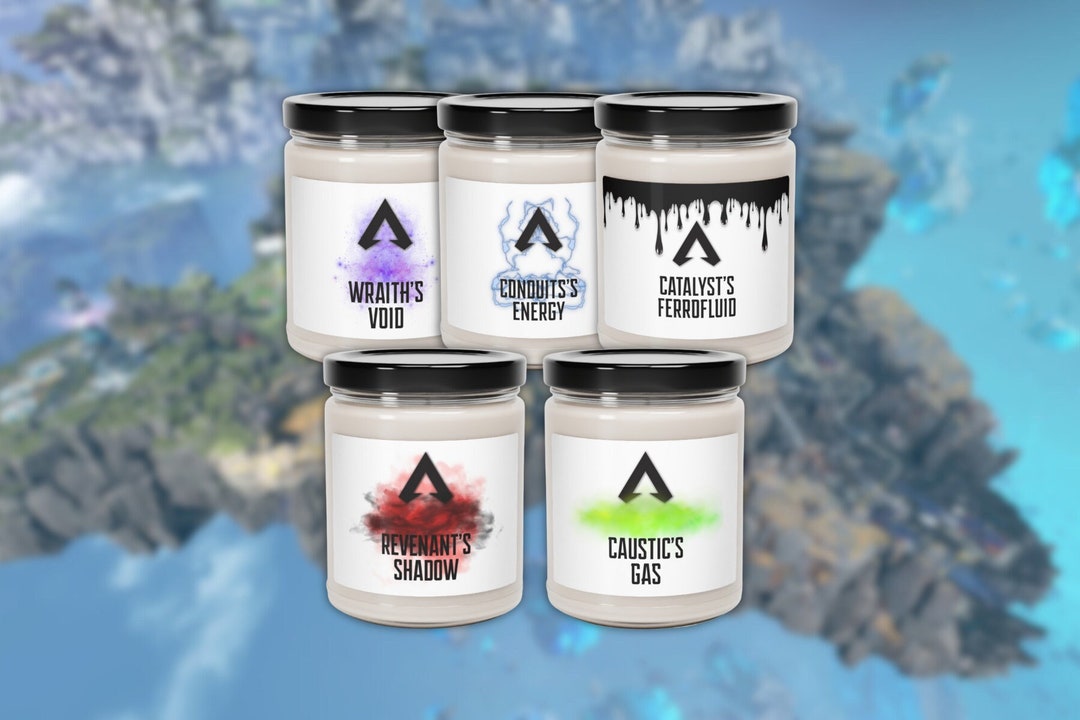 APEX LEGENDS Themed Scented Soy Candle, 9oz/wraith/caustic/revenant ...