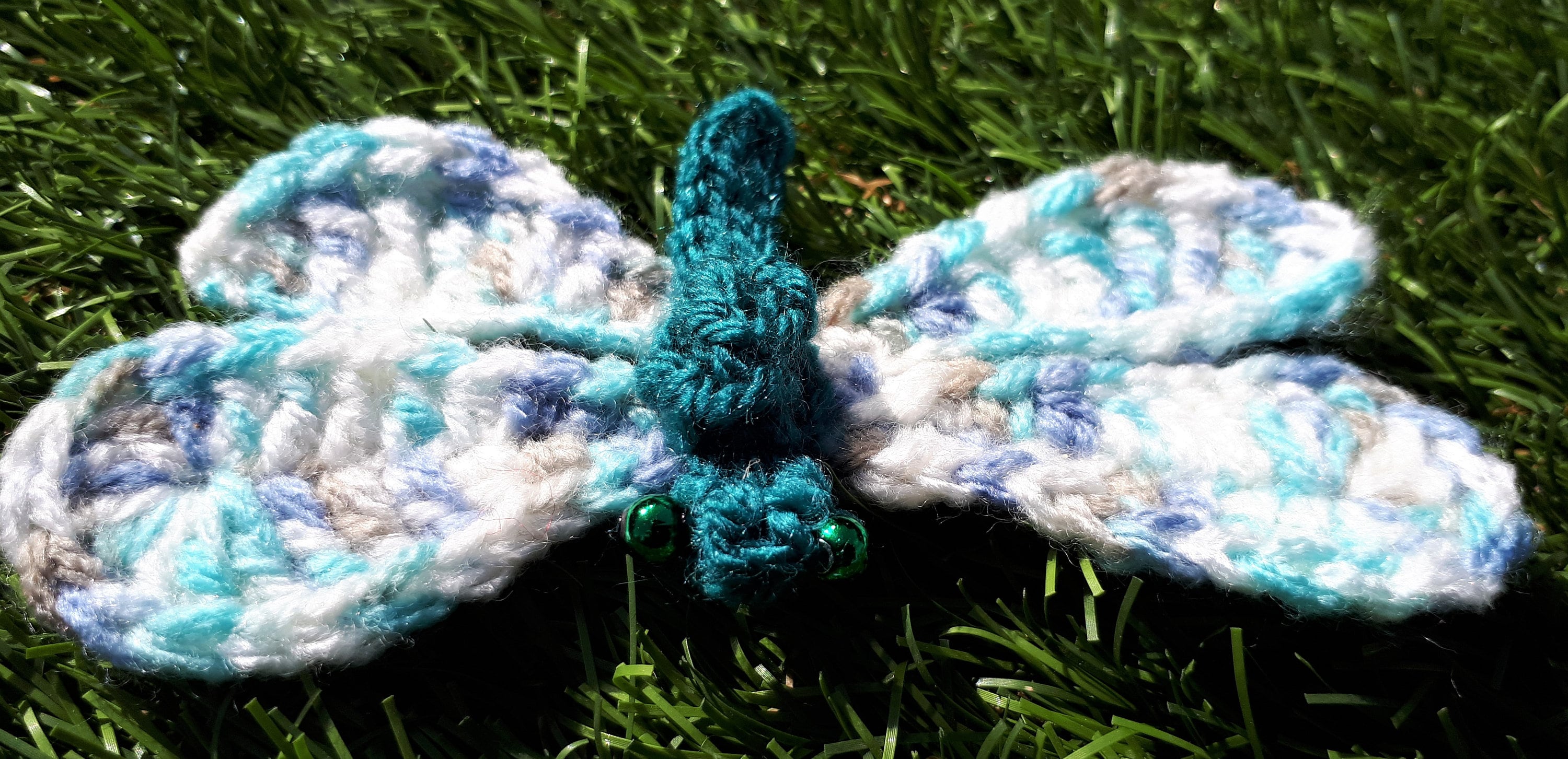 Crochet Dragonfly Applique at Harry Quintana blog