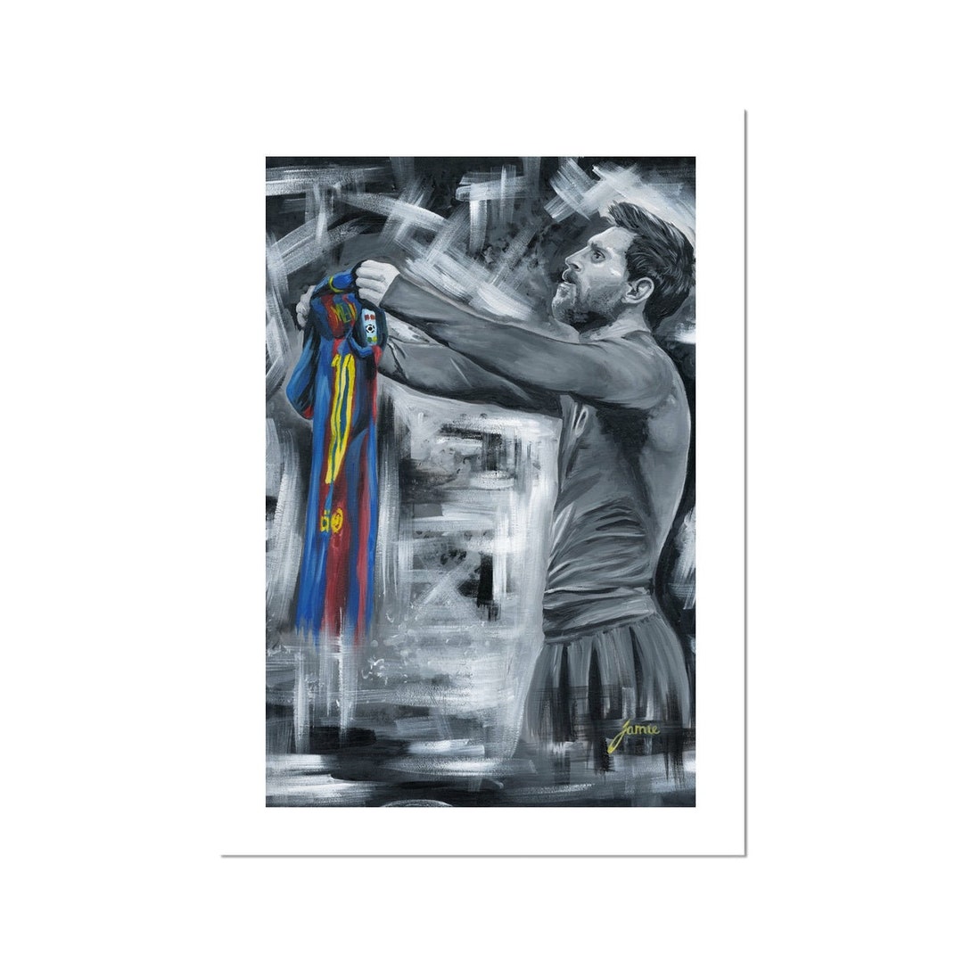 Lionel Messi Fine Art Print - Etsy