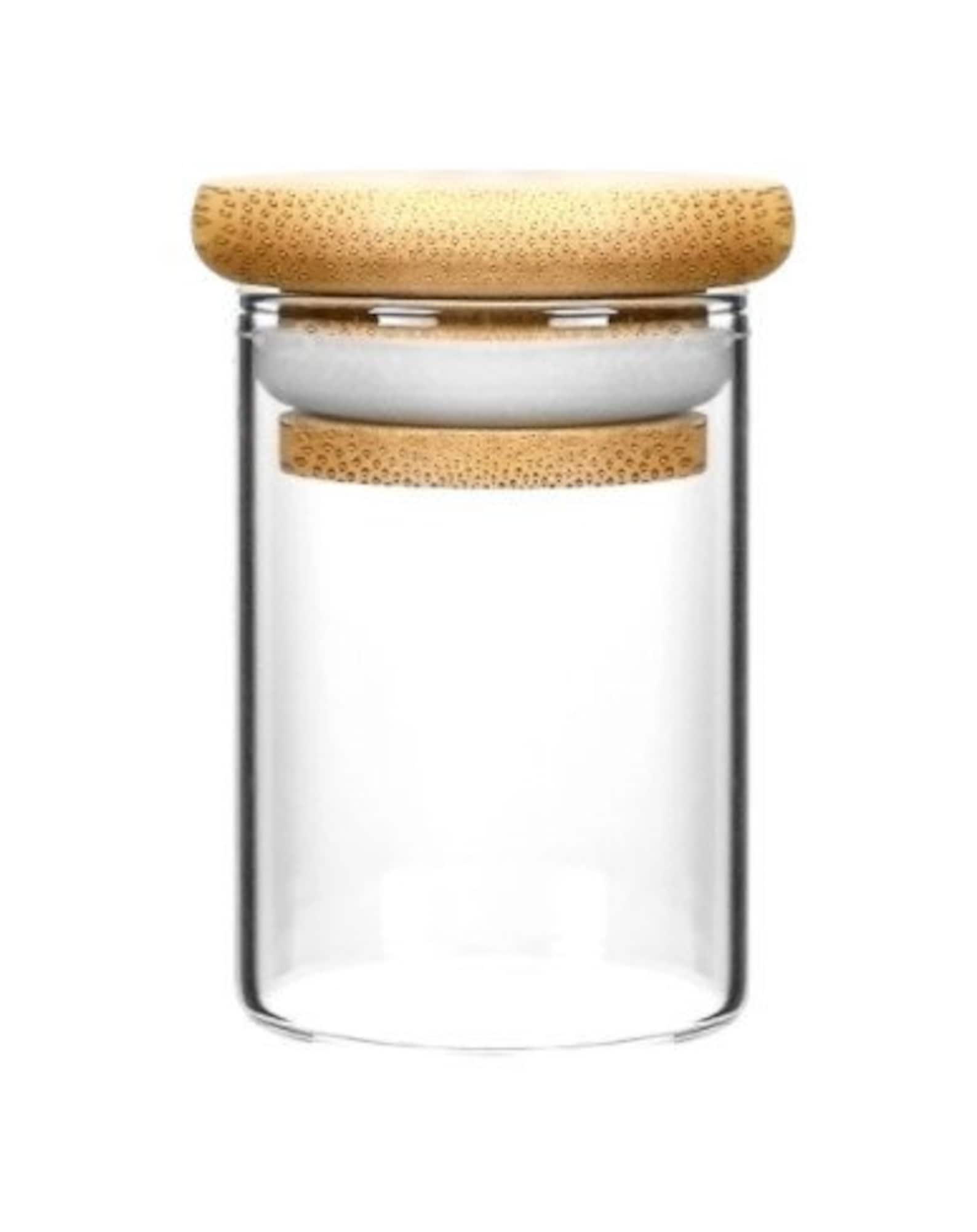 4 oz. Glass Spice Jars with Bamboo Lid Eco Kitchen | Etsy