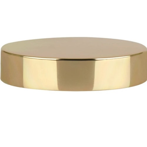 Beautiful Gold Lid Smooth Metal Shelled Continuous Thread - Etsy