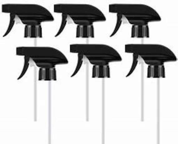 Black Trigger Sprayer 28/400 for 8 Oz. or 16 Oz. Bottles. | Etsy