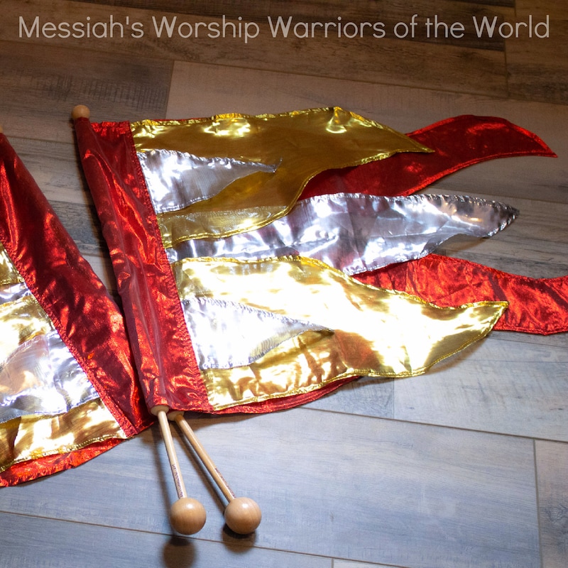 Worship Fire Flame Flags - Etsy