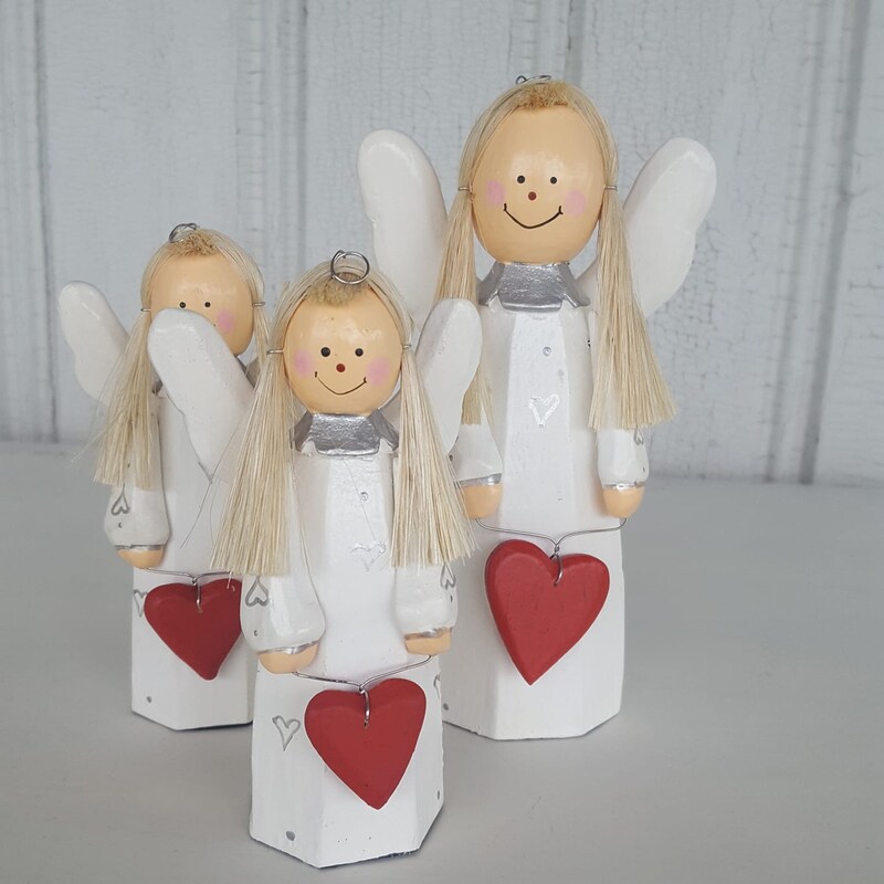 Handmade Angel Ornaments - Etsy