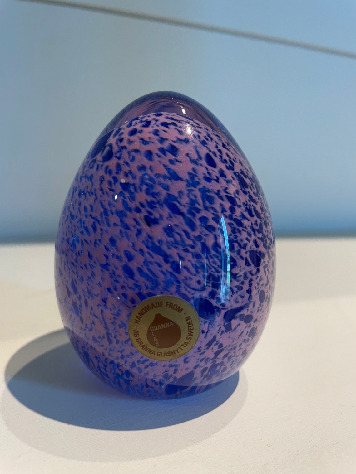 Vintage Granna Glas Paperweight Sweden Glass Paperweight - Etsy