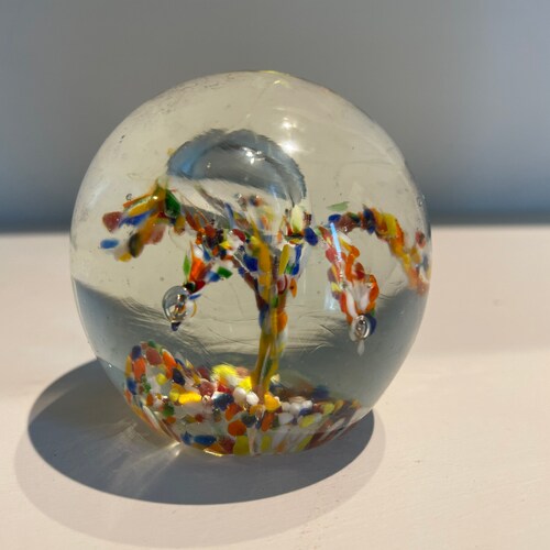 Glass Dome Paperweight - Etsy