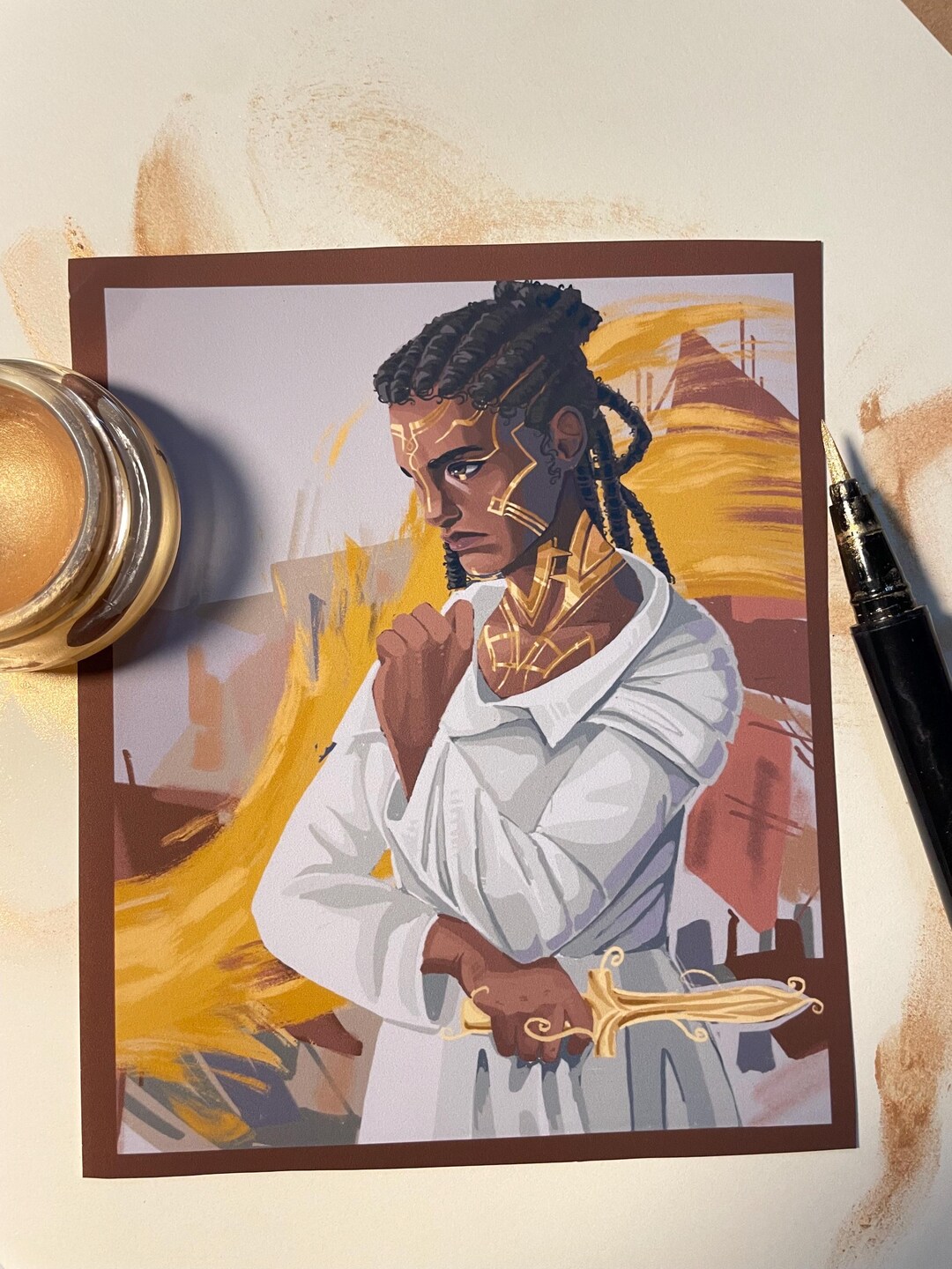 Plotting: Small Mel Print - Etsy