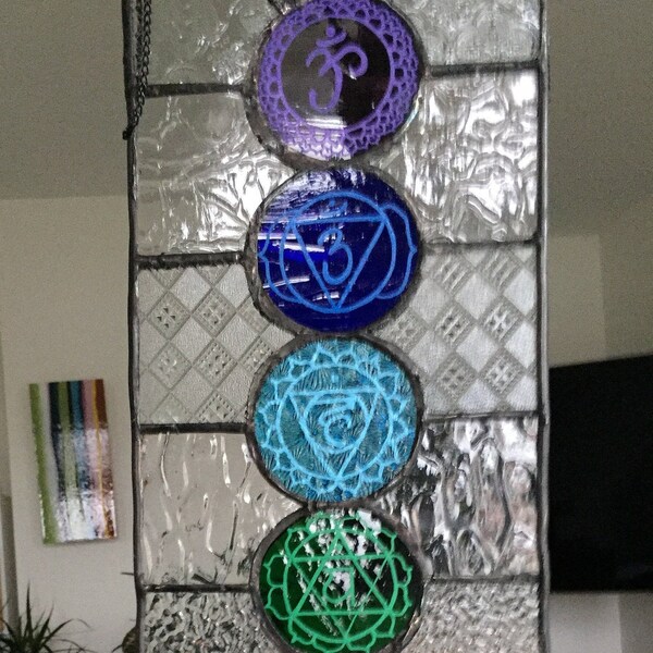 Chakra Stained Glass - Etsy