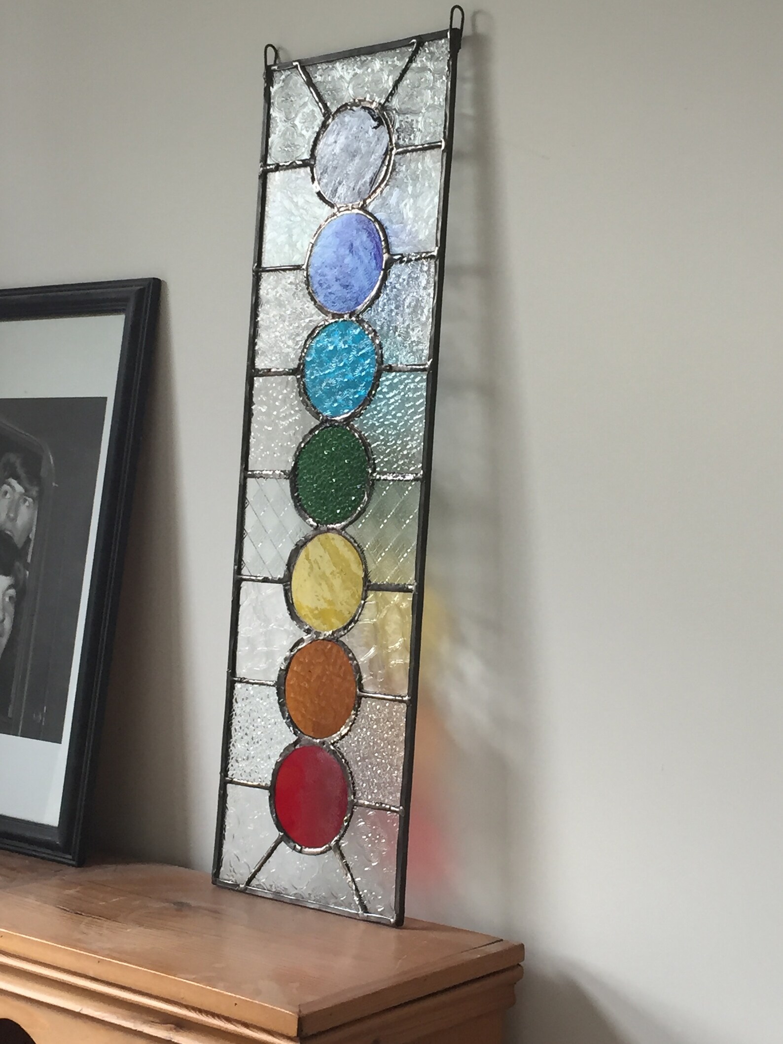 Stained Glass Chakra Panel - Etsy
