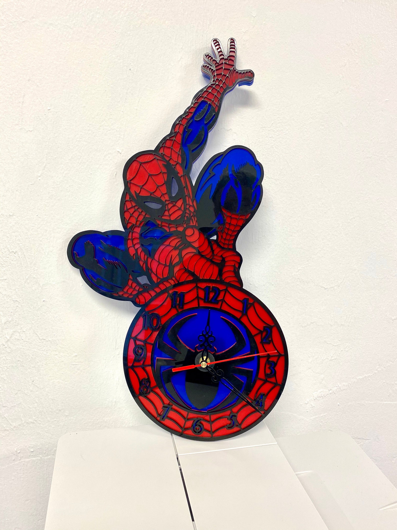 Spider-man Clock - Digital Download of Design Files - Etsy
