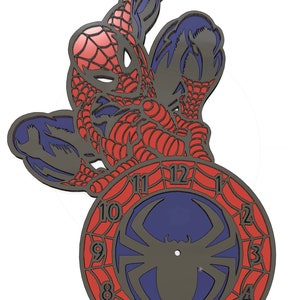 Spider-man Clock - Digital Download of Design Files - Etsy