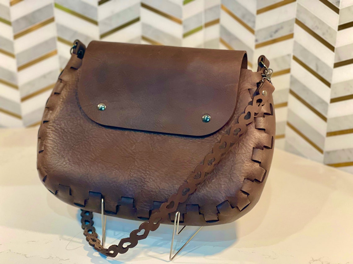 3 Panel No-stitch Laser Cut Leather Purse Design - Over 24 Patterns ...
